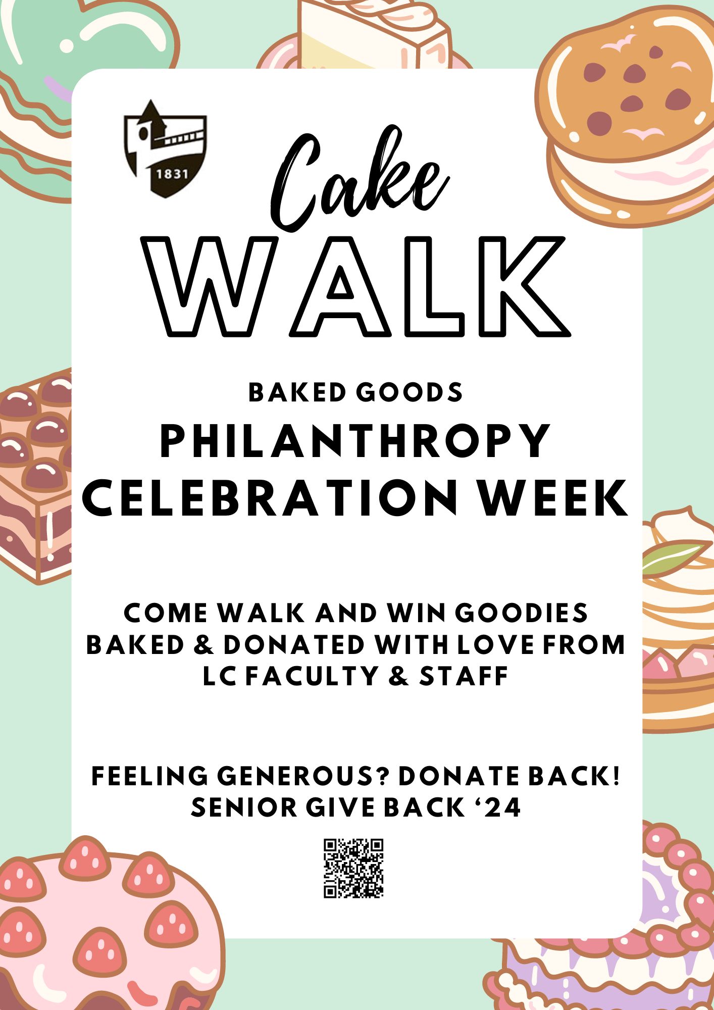 Cake Walk Flyer