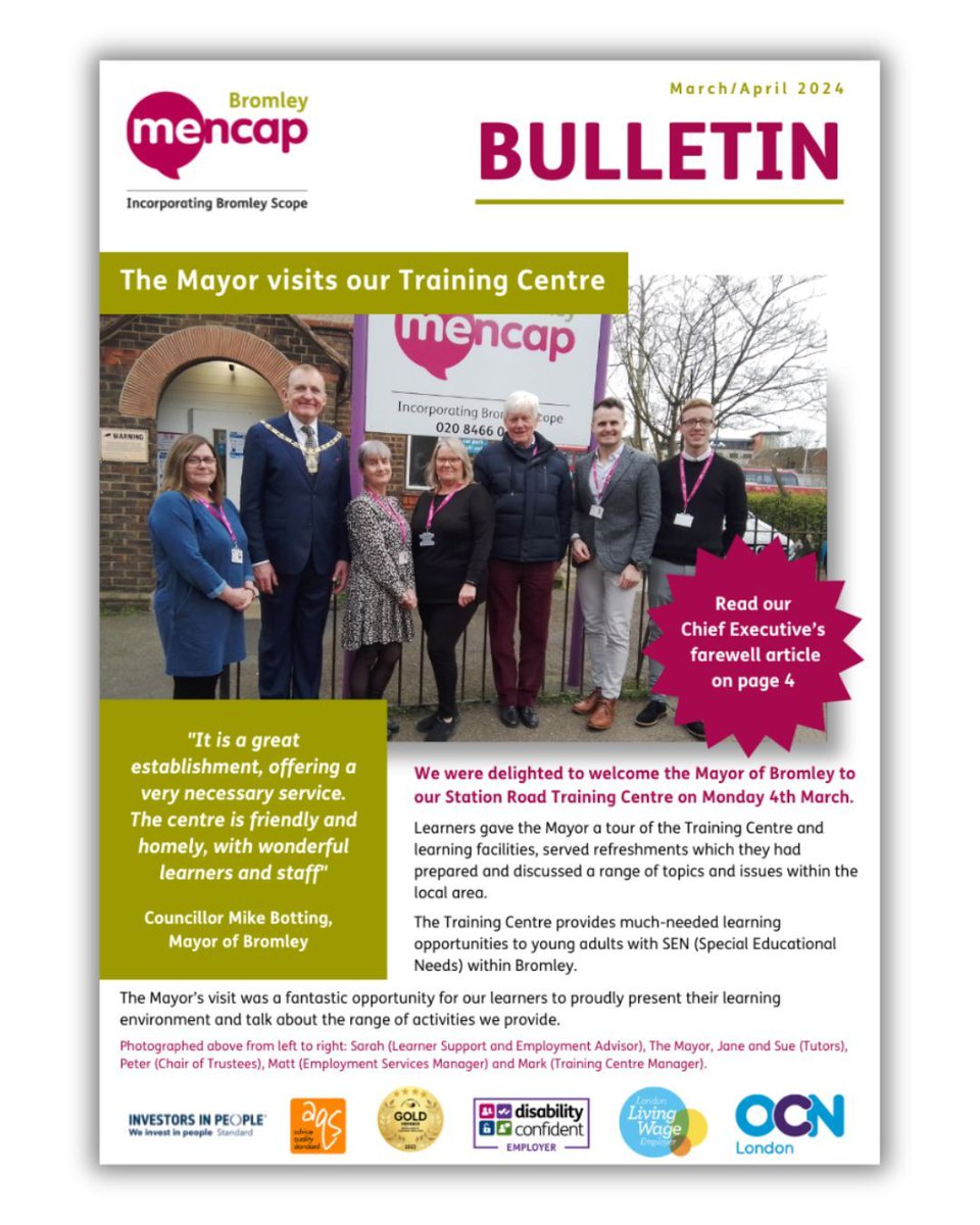 Bromley Mencap - Supporting Disabled People