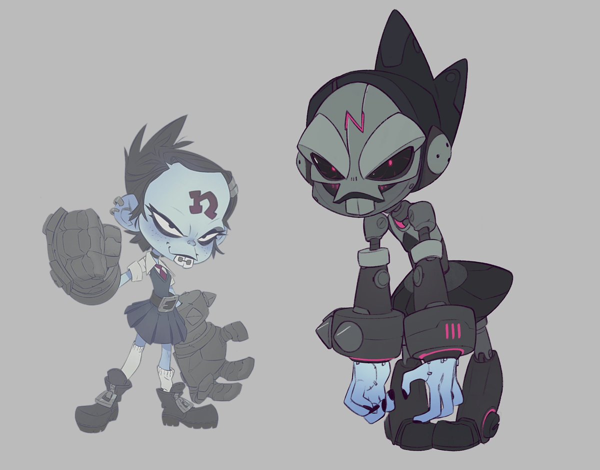 「Nina Cortex is my favorite design in all」|Nicholas Koleのイラスト