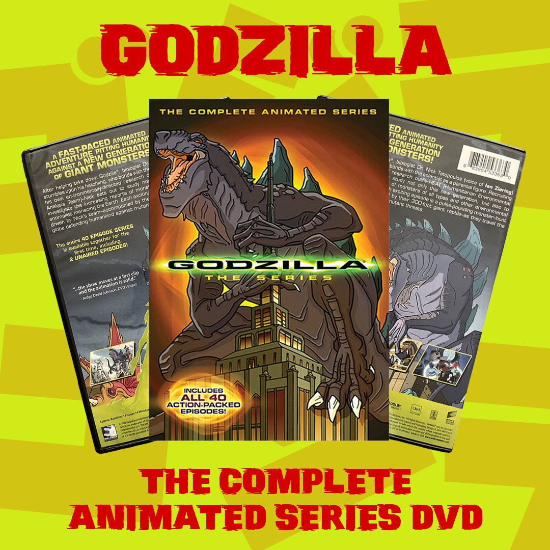 Godzilla The Animated Series Dvd