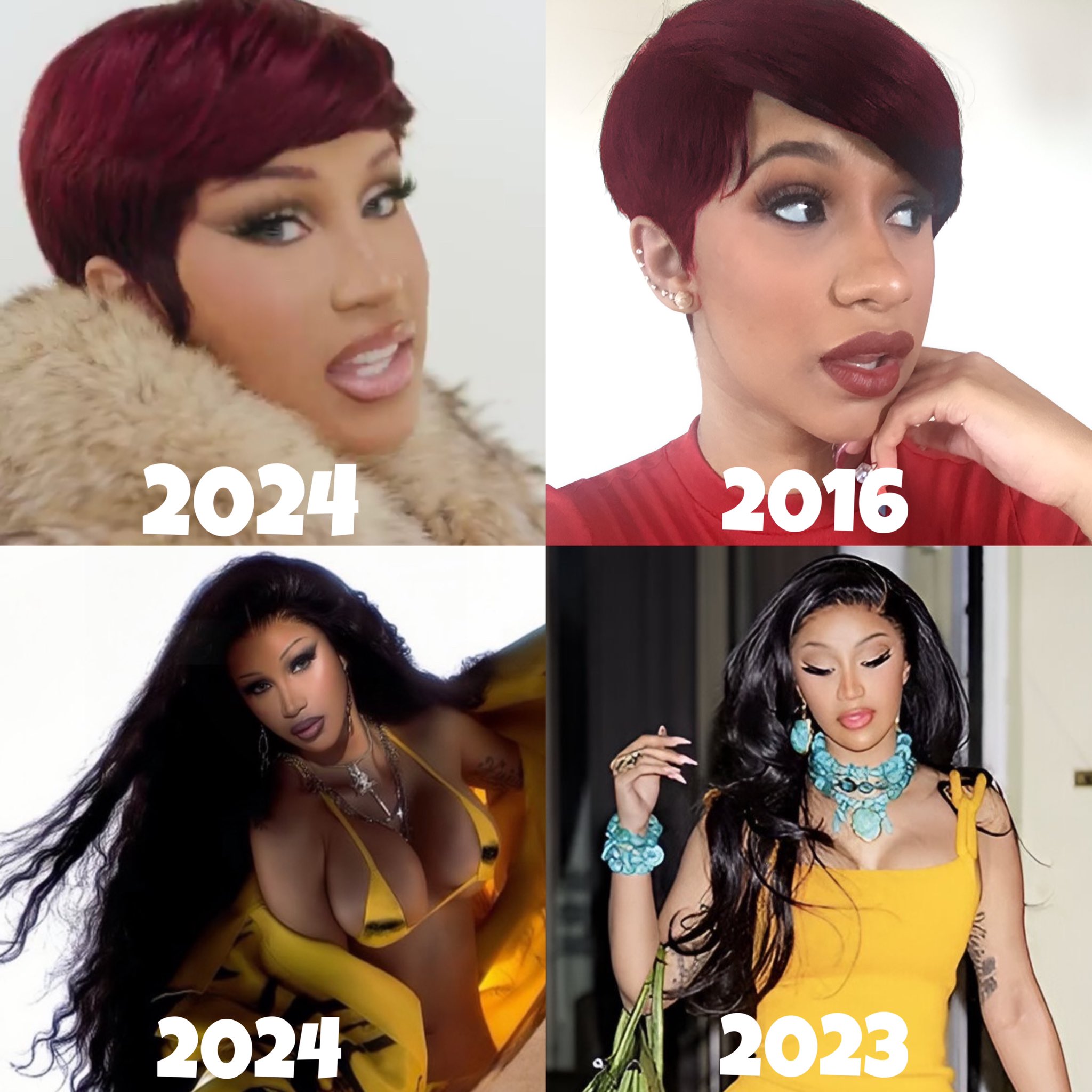 Cardi B Before And After