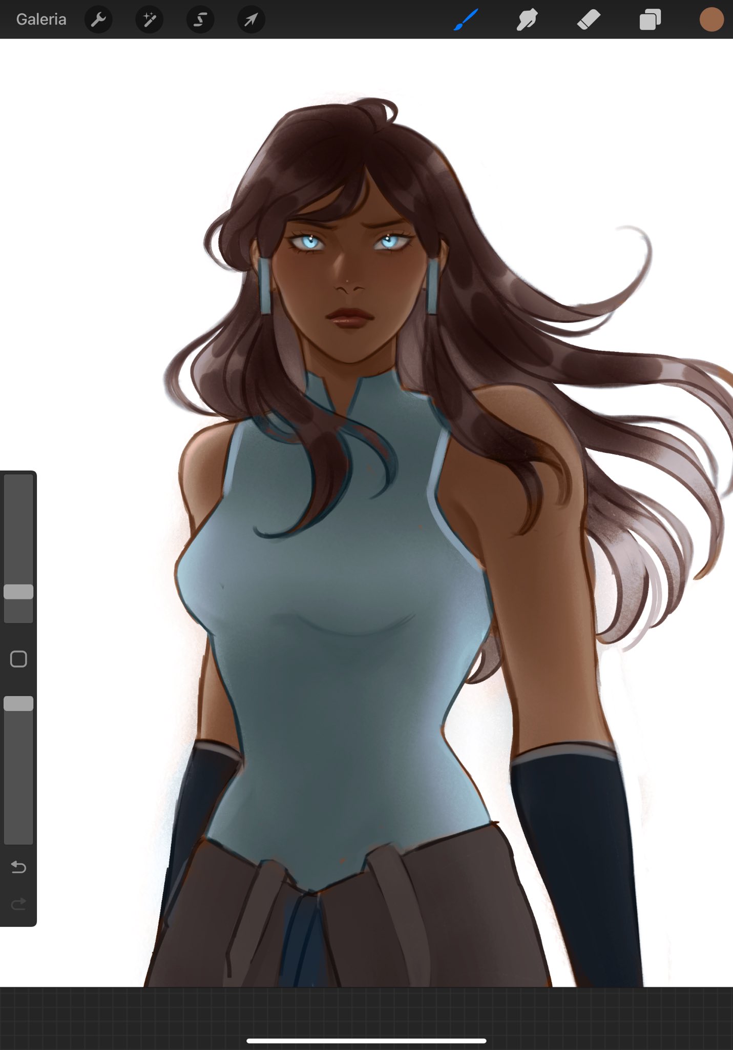 Korra Long Hair Season Finale: The Legend Of Korra: Book Three: Change