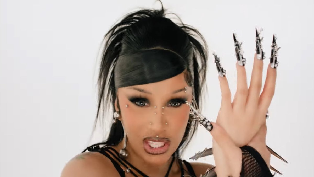 Cardi B in the music video for ‘Enough (Miami).’