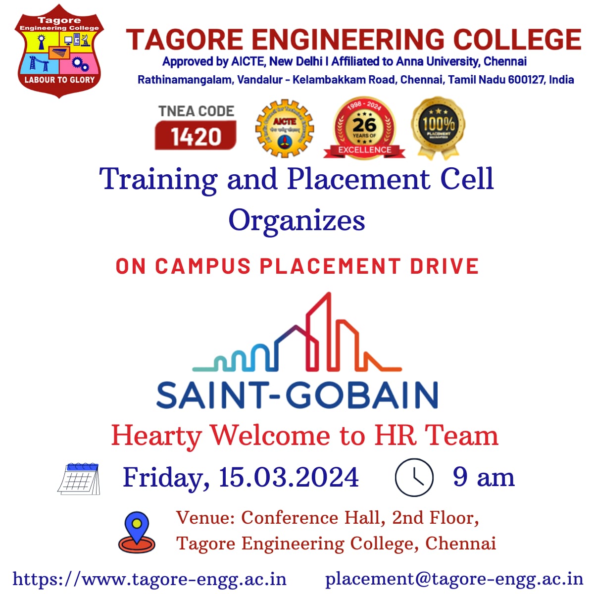 Tagore Engineering College Logo