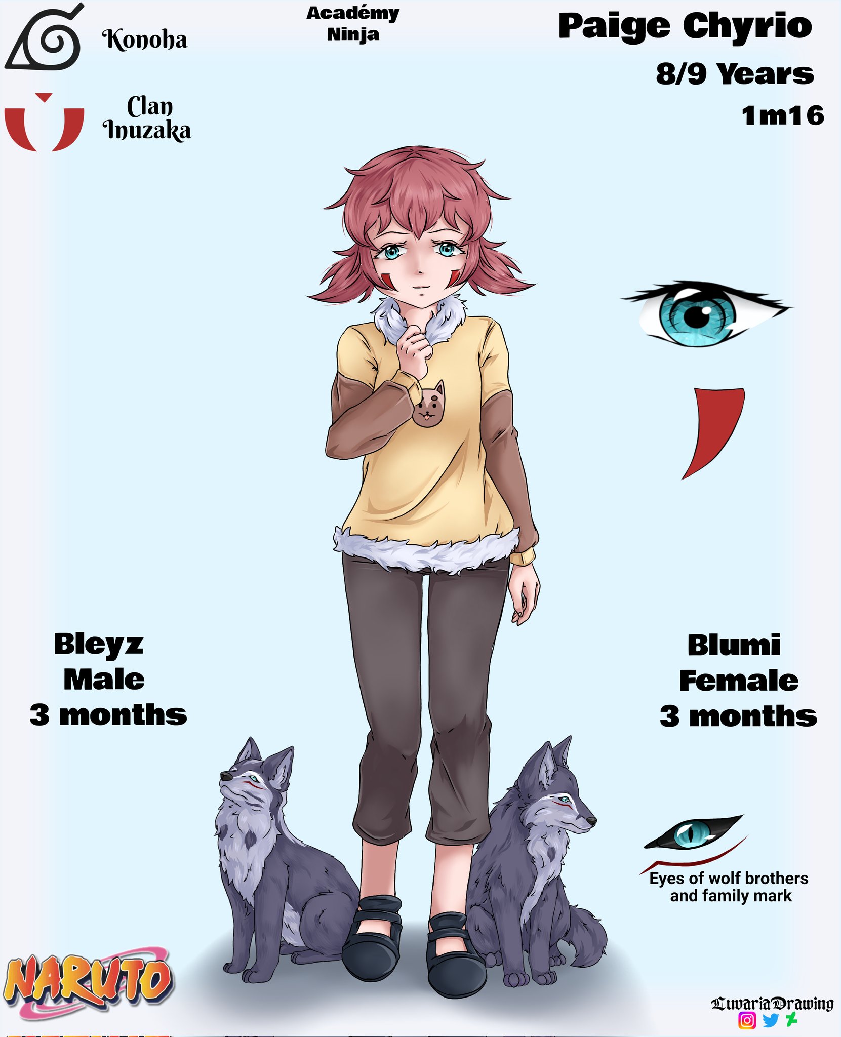 Naruto As A Wolf Old Naruto Wolf Art By Shizuri On DeviantArt