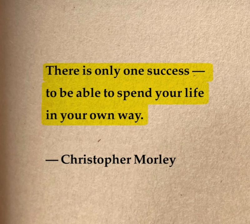 Only One Success There Is Only One Way To Success It's Called Hard