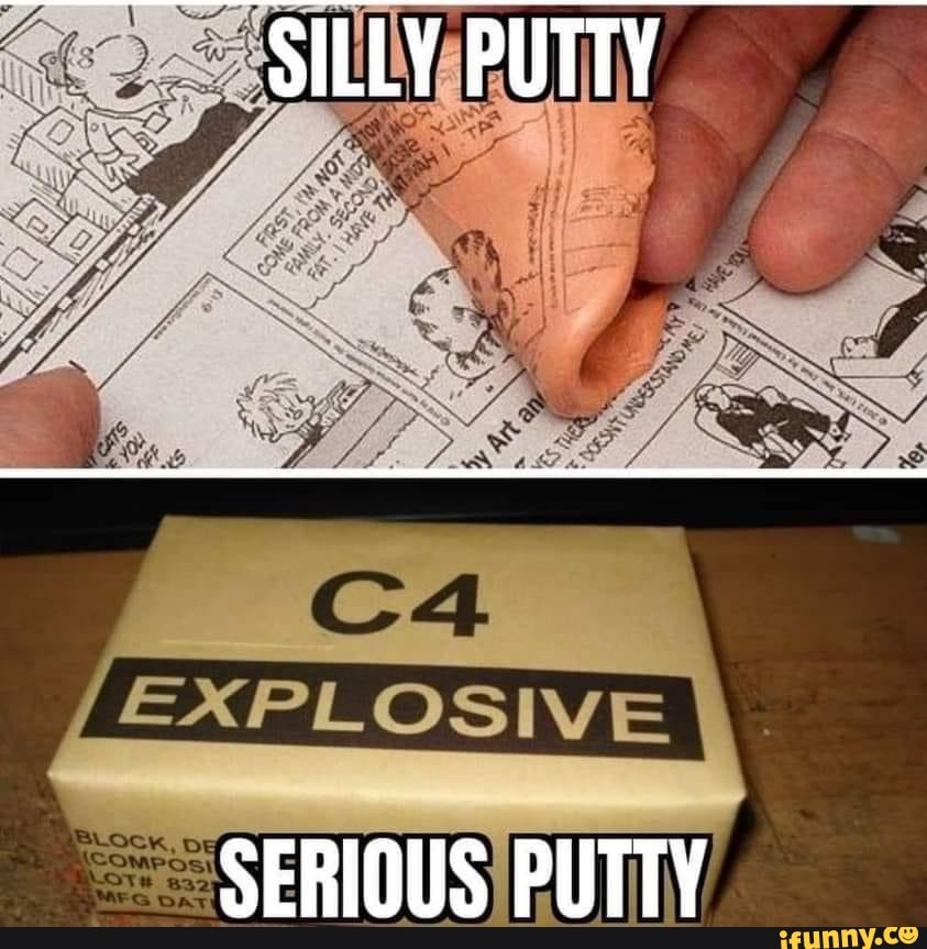 Silly Putty Memes Using Silly Putty To Copy Pictures From The