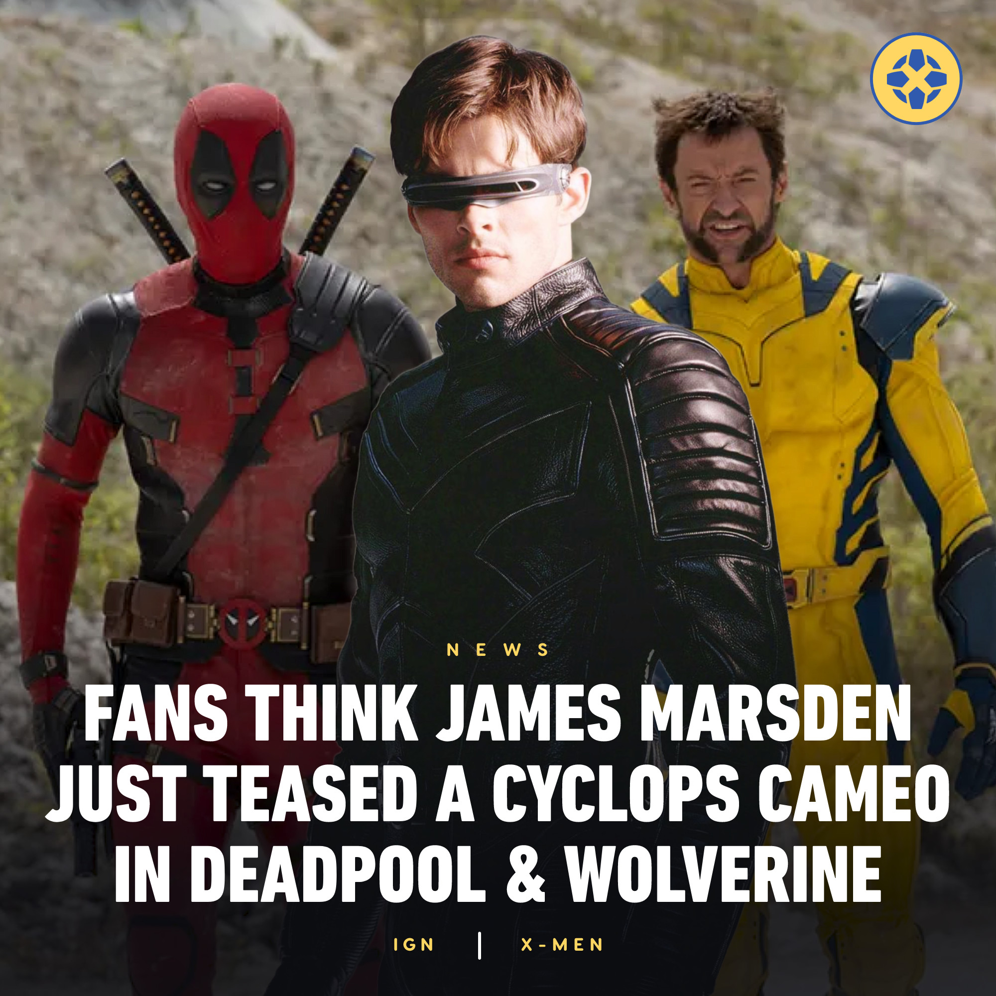 James Marsden Cyclops Cameo Avengers Doomsday: Cyclops And James