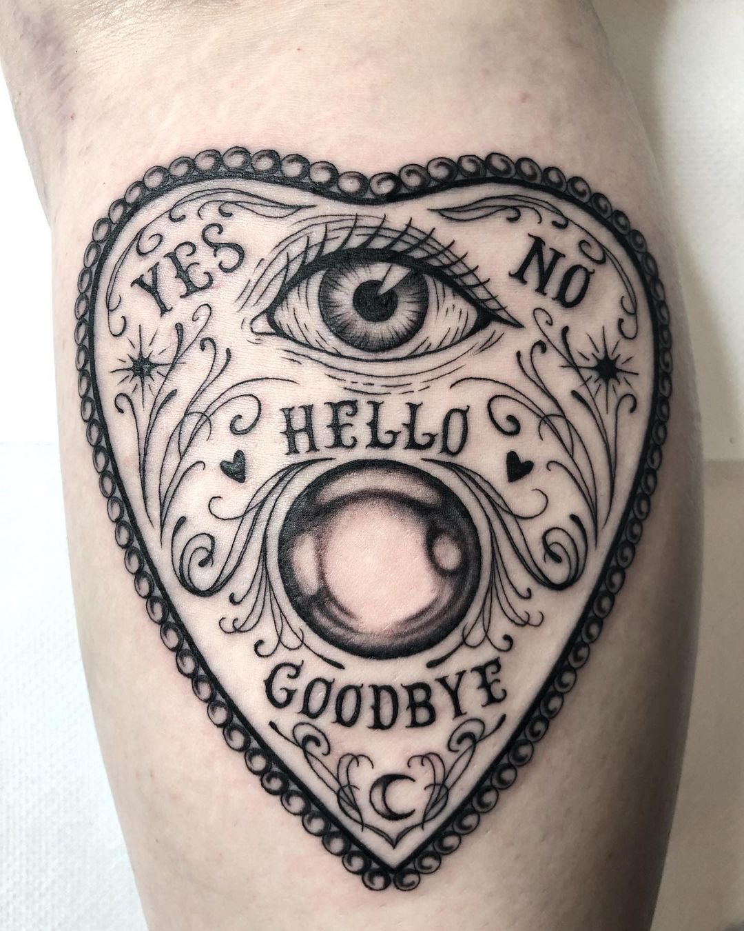 Sacred yes tattoo - Bronctattooaus.com