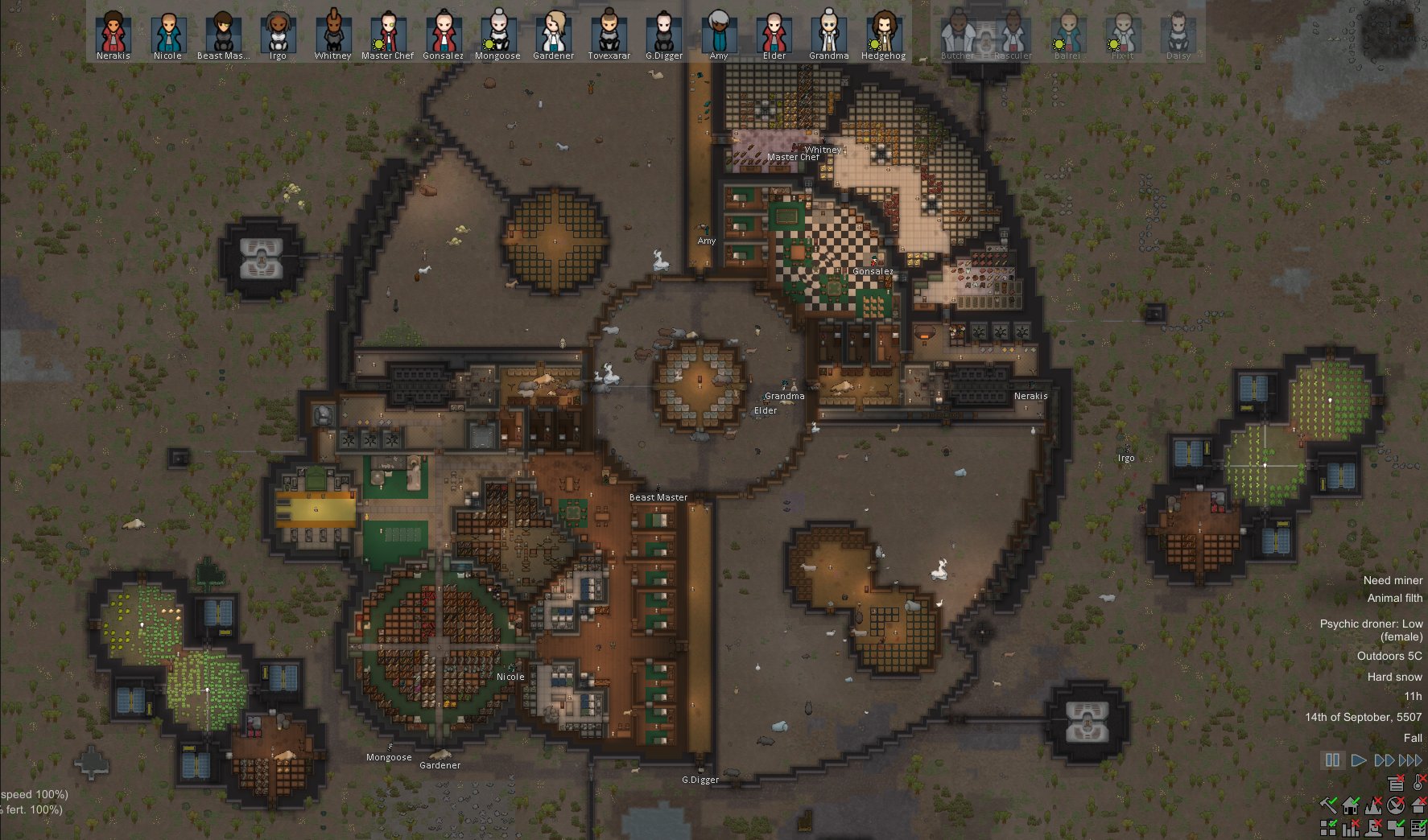 Rimworld Base Designs Efficient Tynan Sylvester On X: "An Impressive
