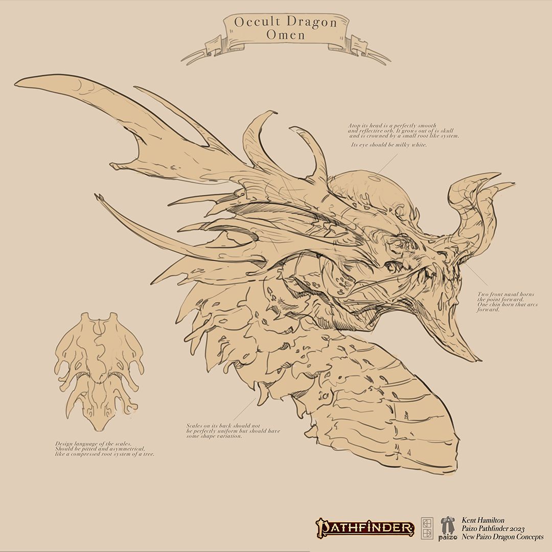 Fantasy Dragon Horns Forward