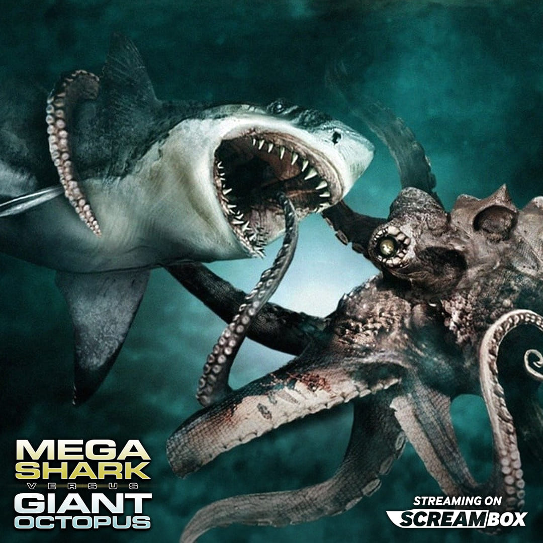 Monster Shark Vs Giant Octopus