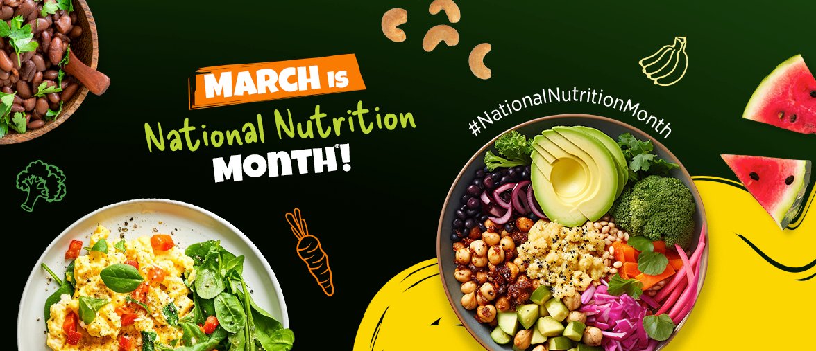 Nutrition Month Ideas March Is Nutrition Month! This Year's Theme,