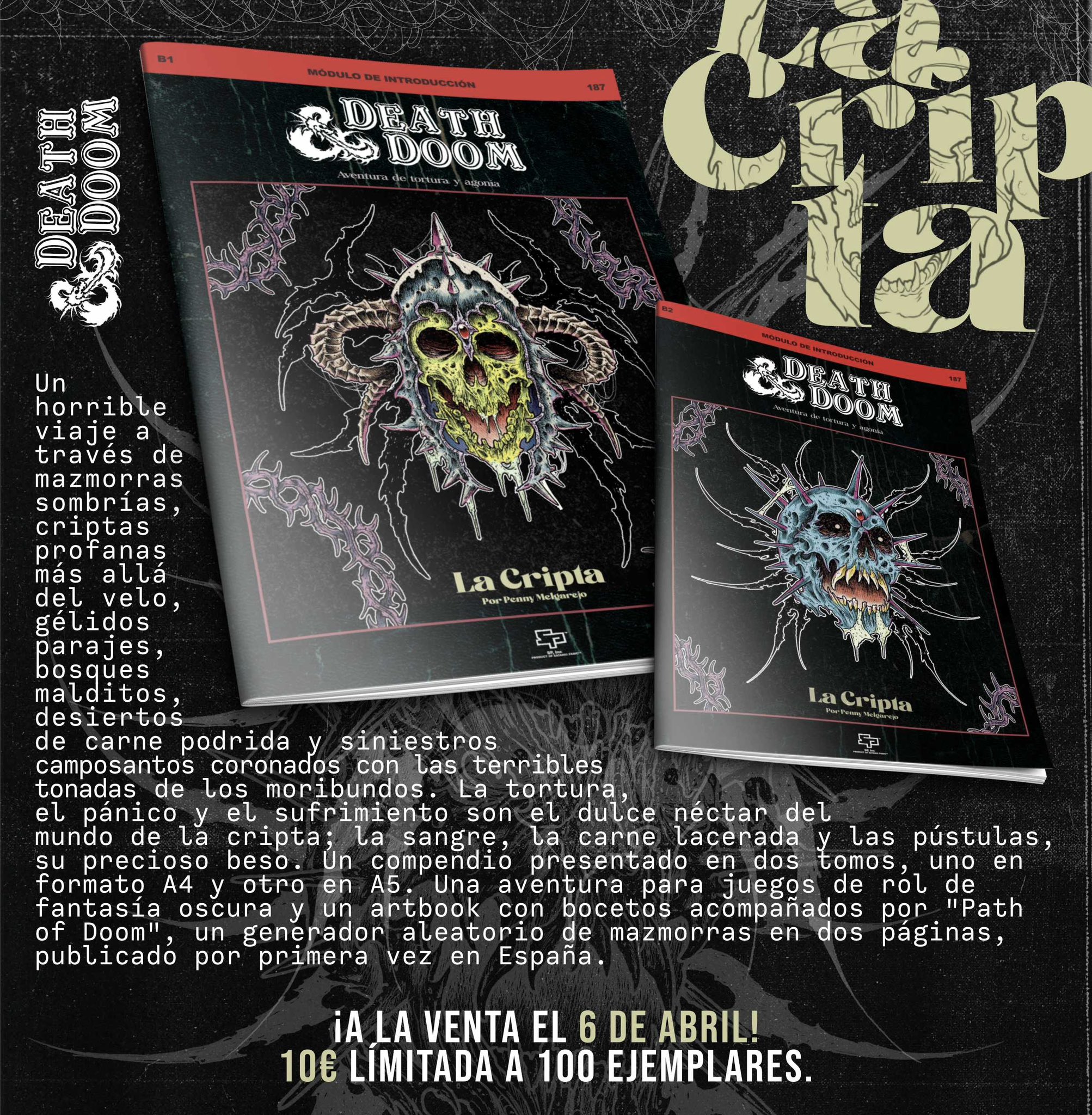 Logotipo De Edición De Cripta