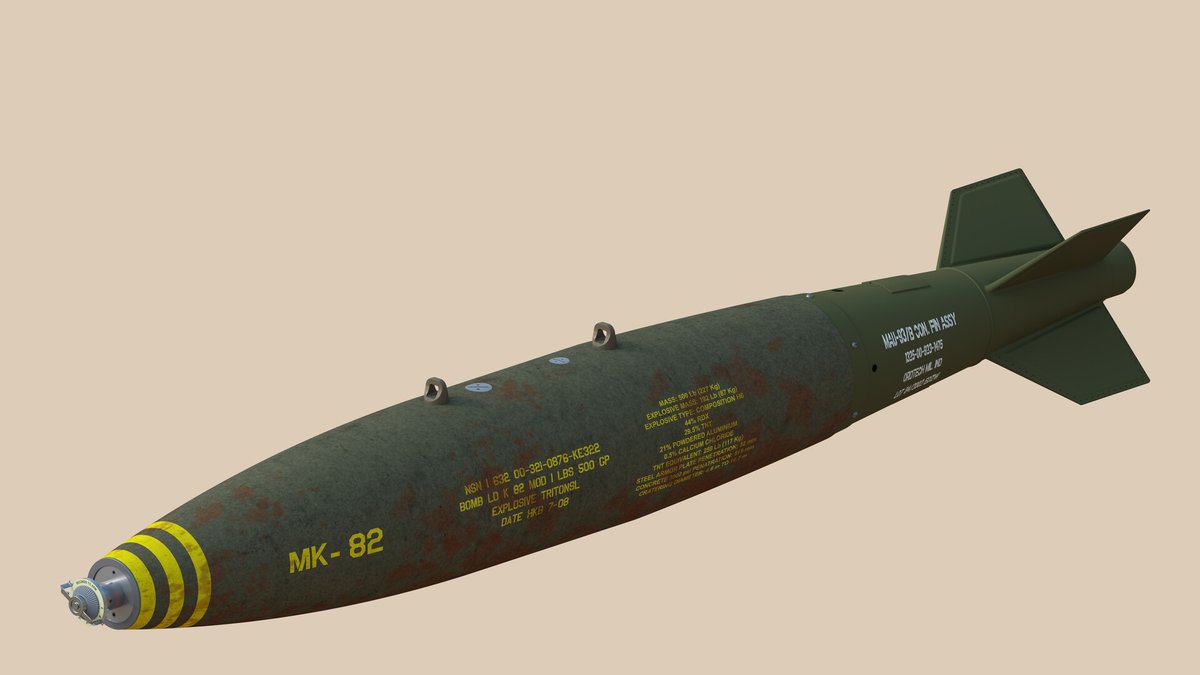 صفقة عسكرية جديدة وافقت عليها الولايات المتحدة لصالح إسرائيل - 1800 قنبلة من طراز مارك 84 - 500 ...