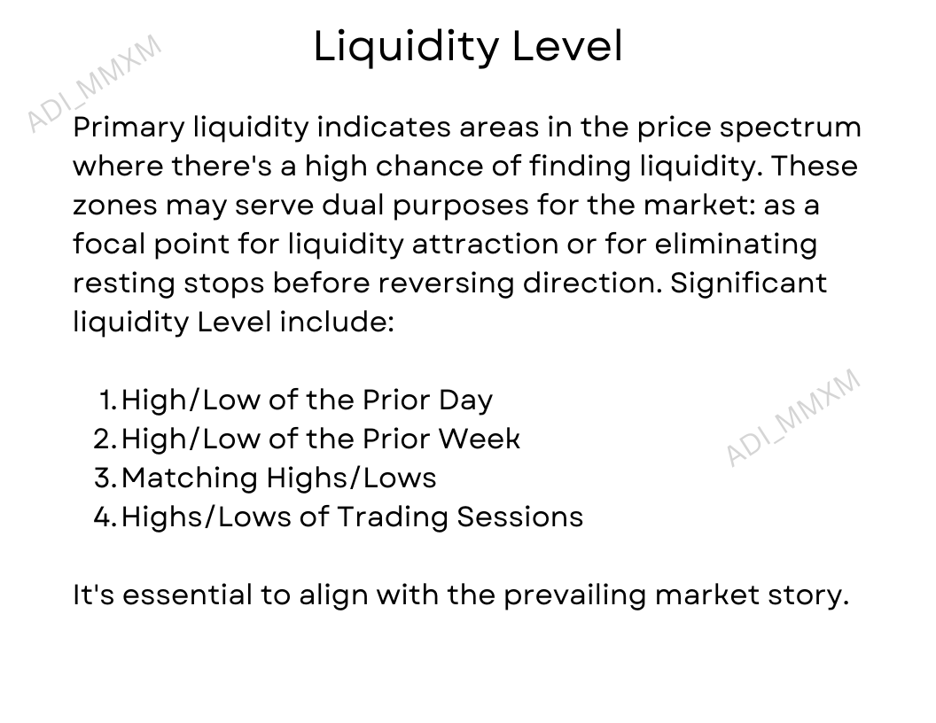 ICT IMPORTANT LIQUIDITY LEVEL Liquidity Level💎 A Thread🧵 - Thread from ...