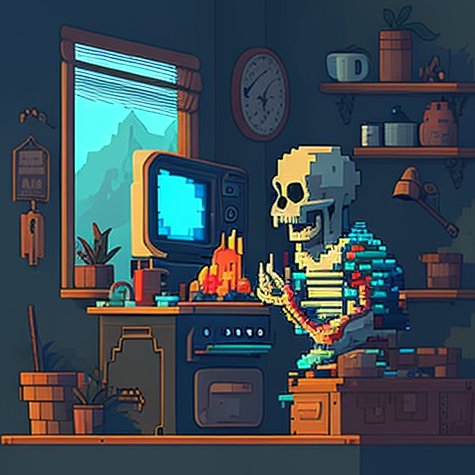 Hi yall. Since AI pixel art has been rampant on the internet these days ...