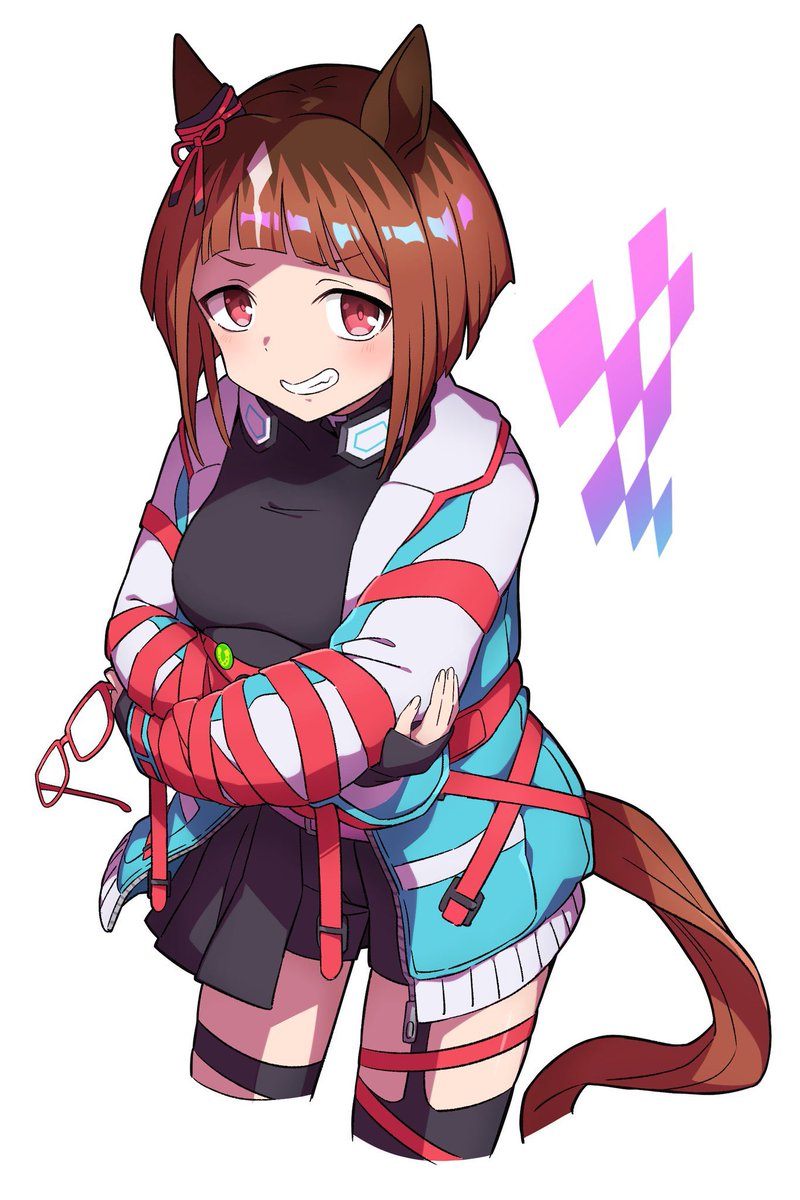 「今月は新ウマちゃんばっか描いてたね #今月描いた絵を晒そう 」しゃー＠c104東1日目d 12aの漫画