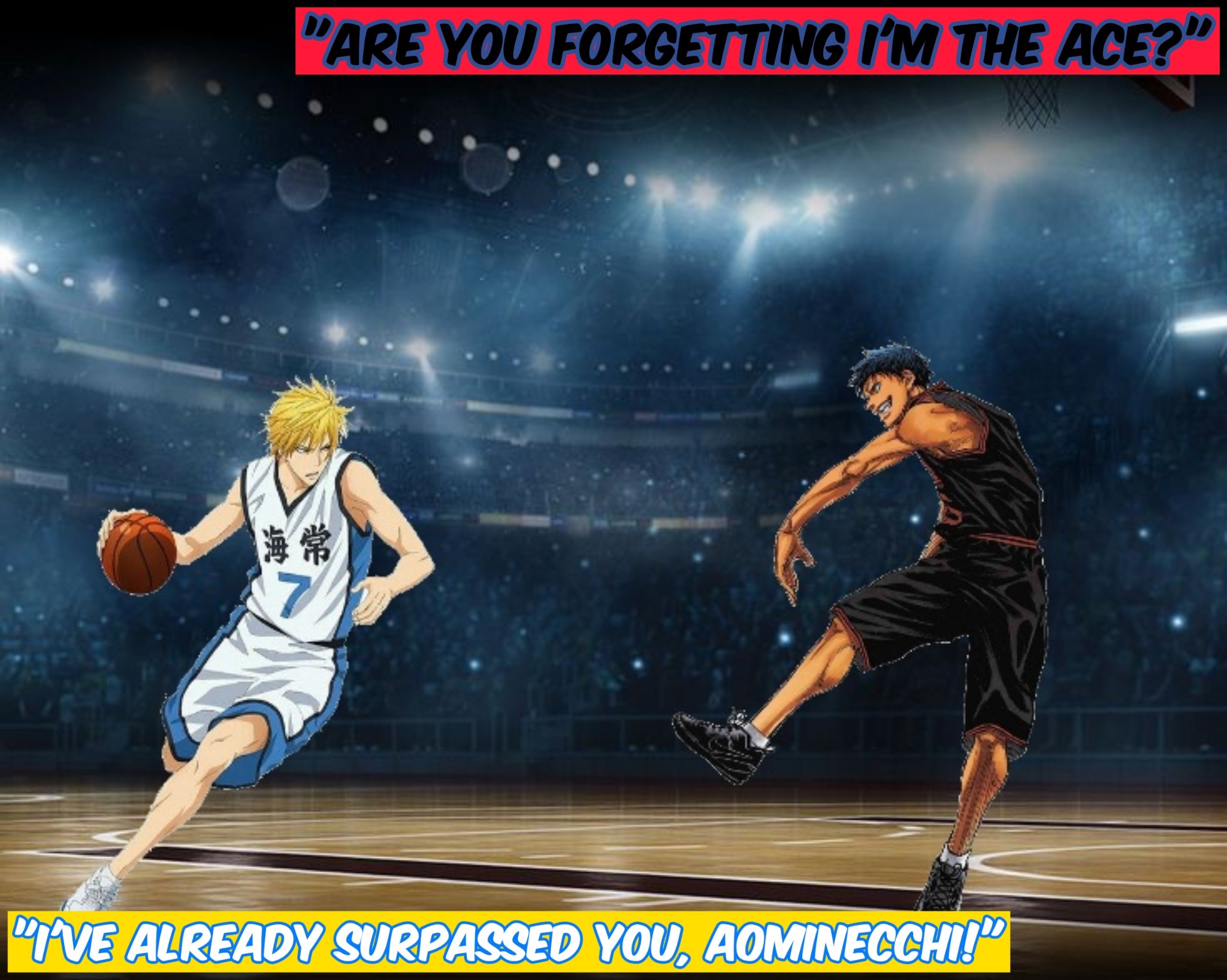 Aomine Vs Kise