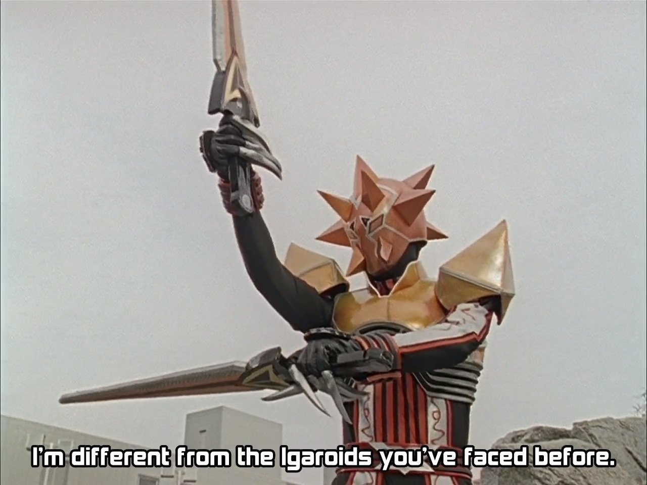 Power Rangers Spd Orange Head