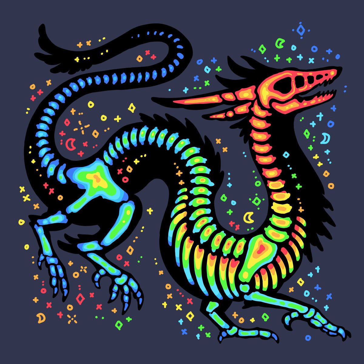 Dragons everywhere to make Tuesdays les」|Diana 🐦 🇨🇦のイラスト