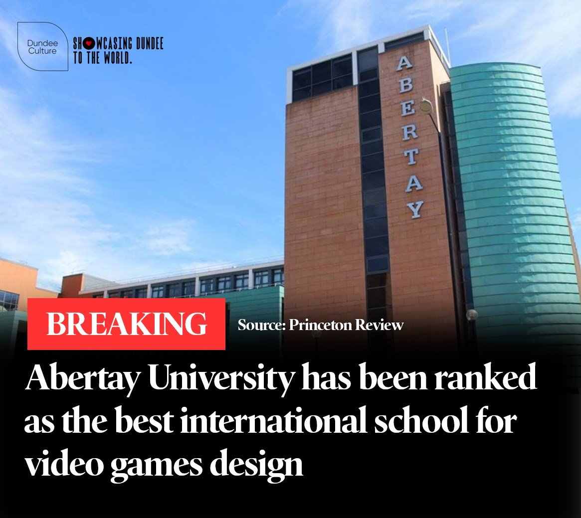 University Of Abertay Dundee Logo University Of Abertay