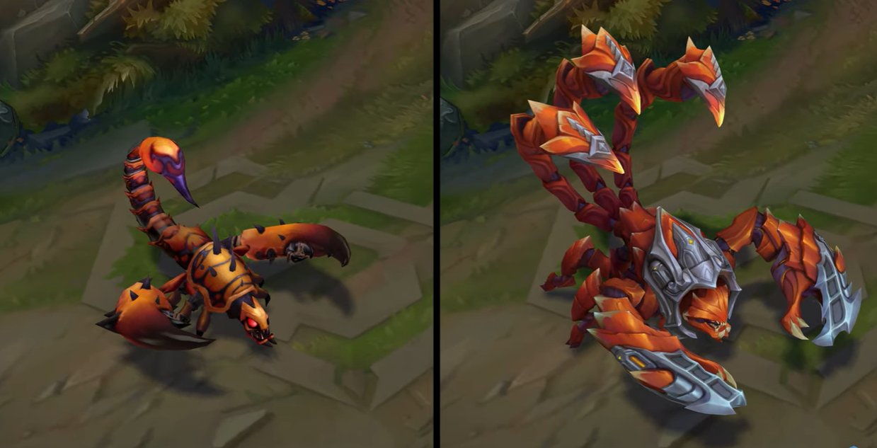 League Of Legends Skarner Rework