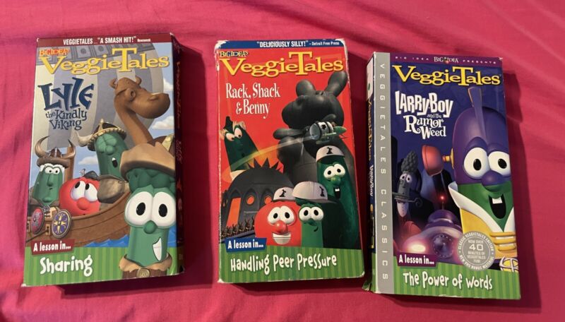 Veggietales Lyle The Kindly Viking Vhs Veggie Tales: Silly Sing Along