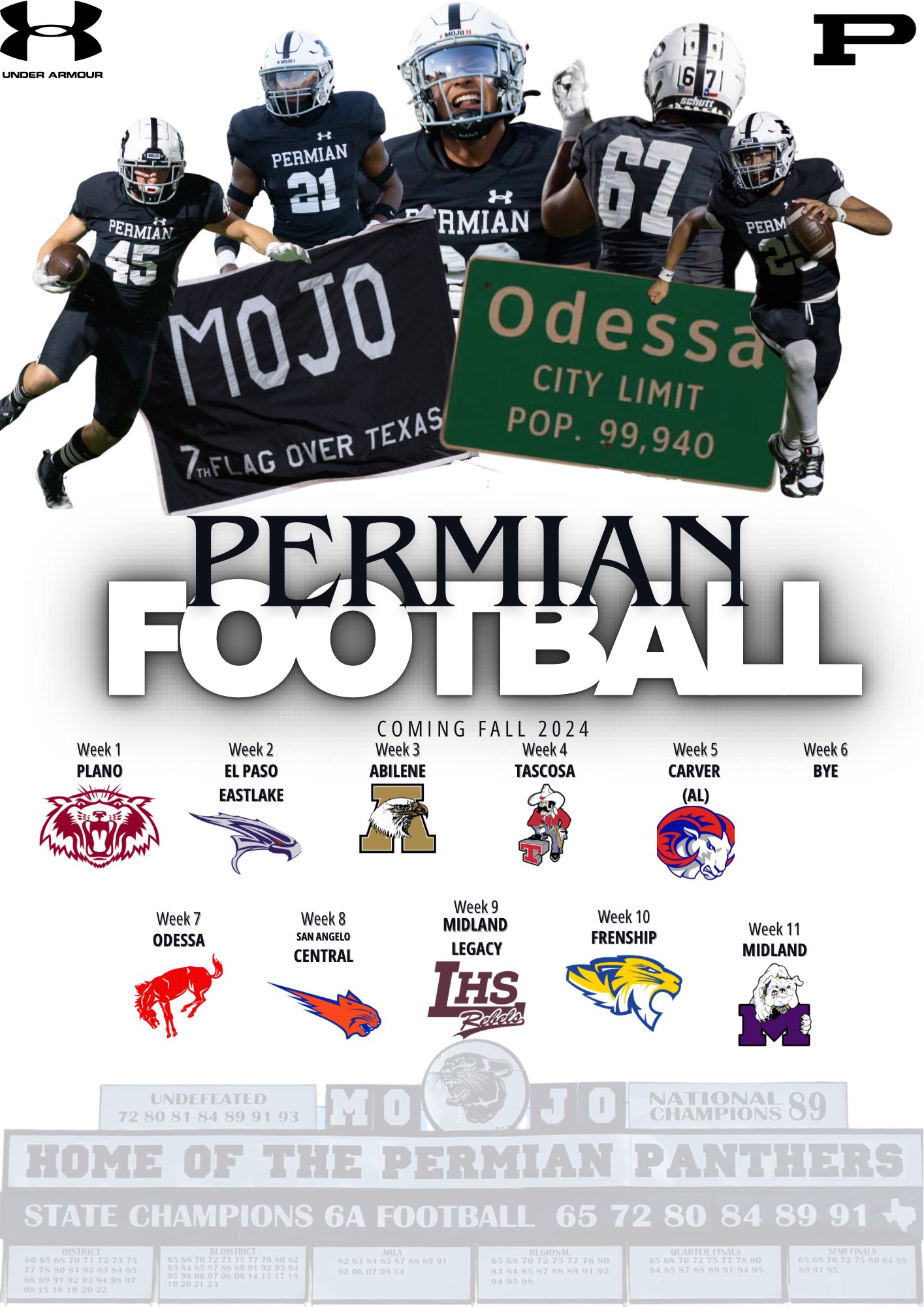 Permian football store