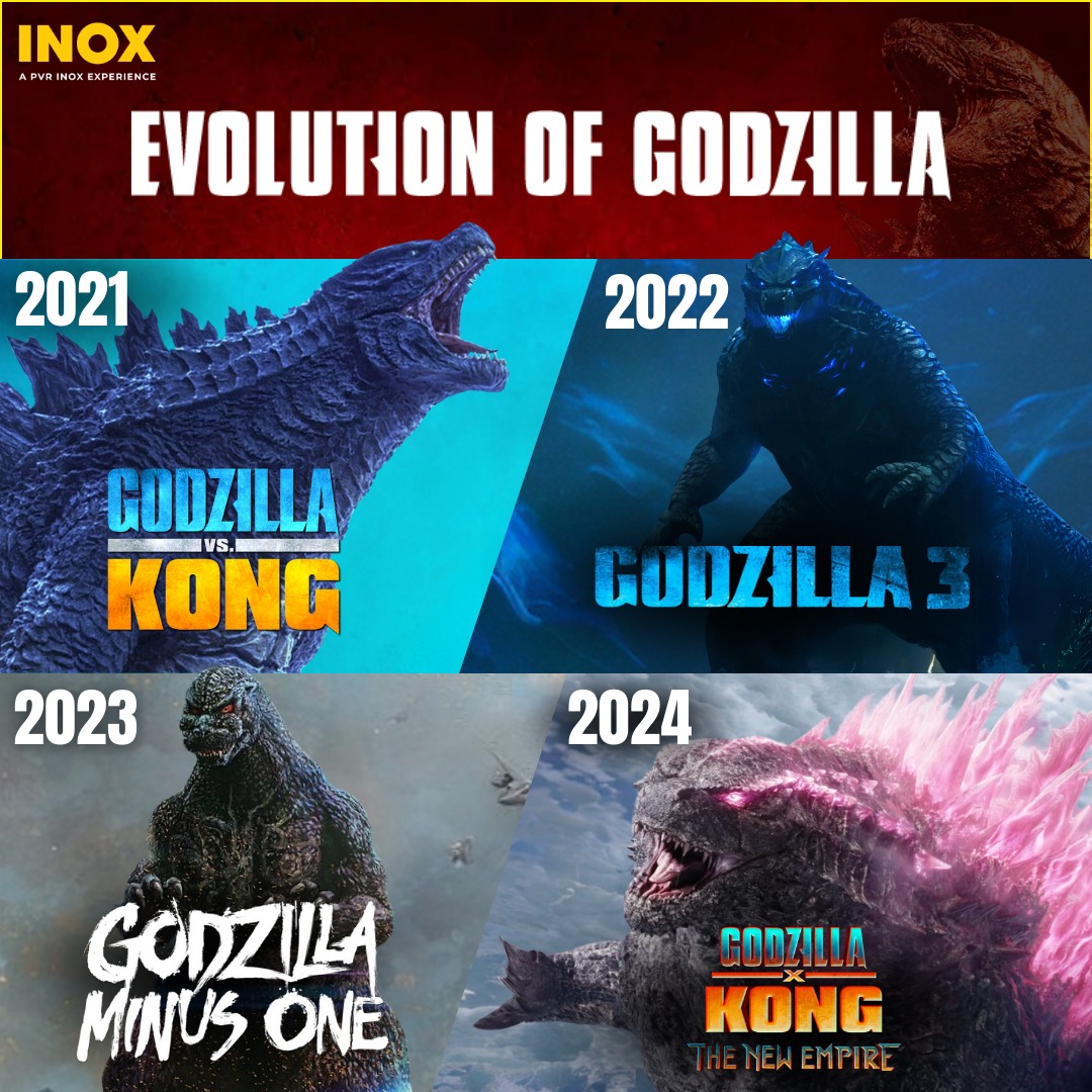 Evolucao Do Godzilla 1954 2024 Godzilla Store US | 🎬 Flash Back (or