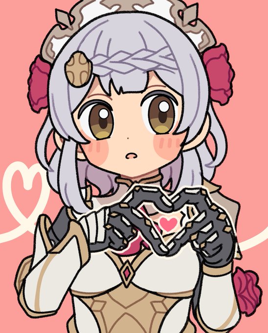 「ノエル原神 白髪」の画像イラストファンアート古い順|2ページ目