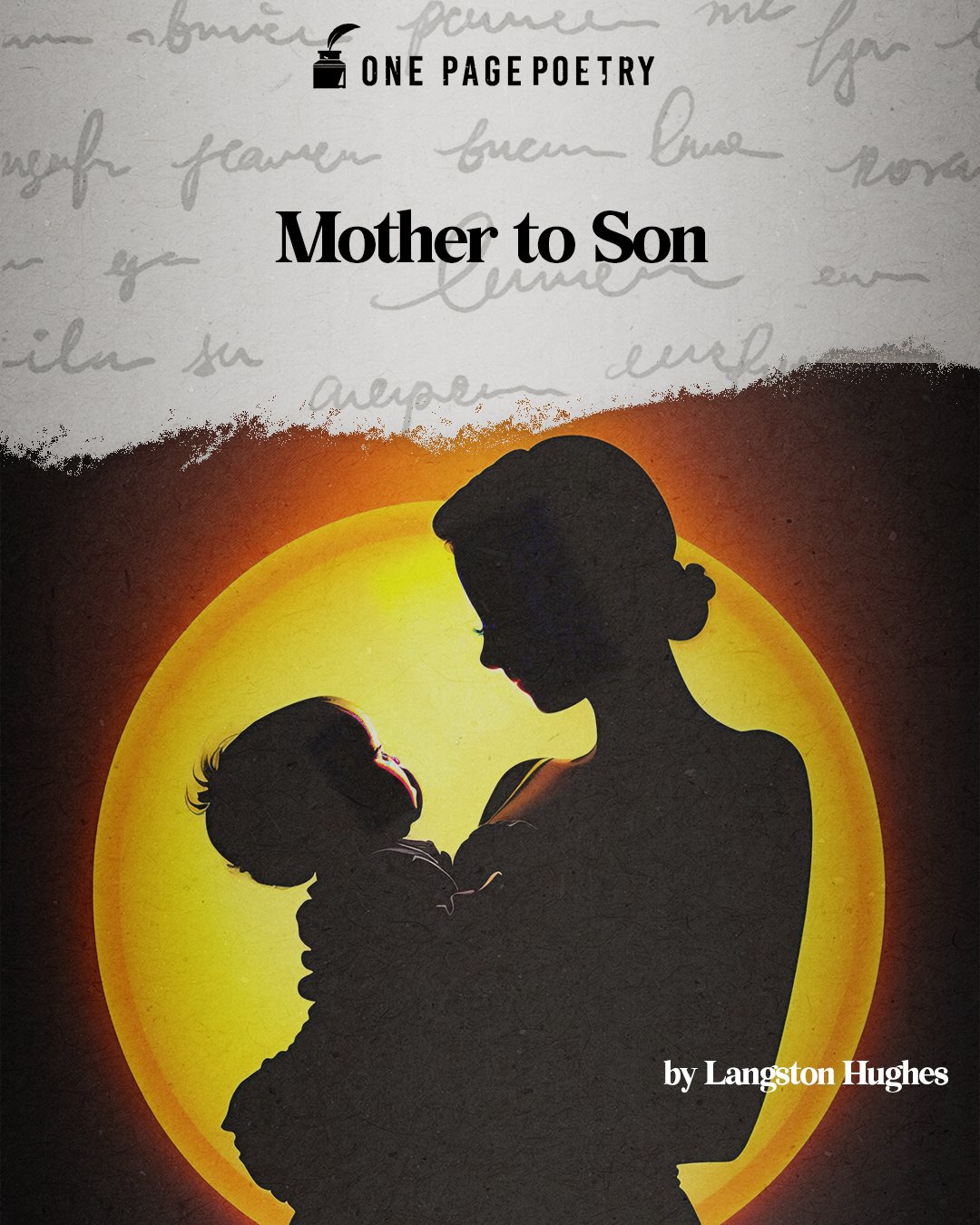 Langston Hughes Mother Mother To Son Langston Hughes Poem