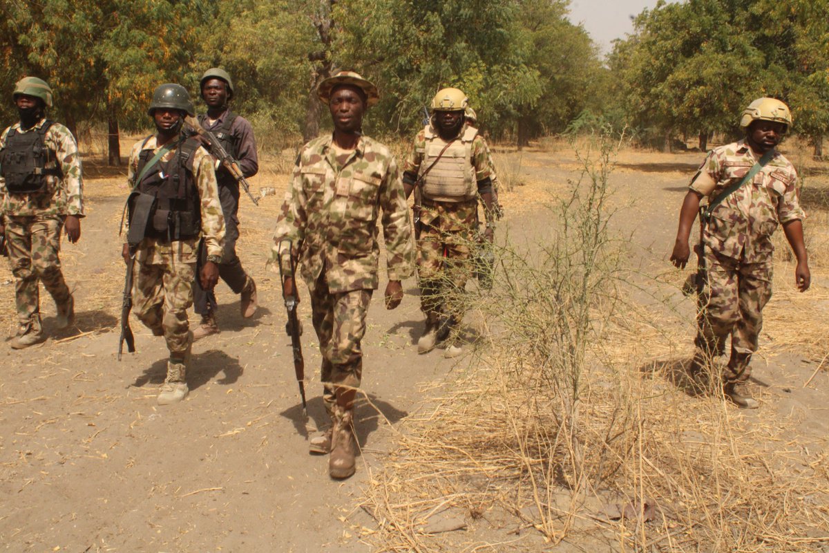 In a show of exceptional bravery Commander Sect 3 OPHK/MNJTF Brigadier ...