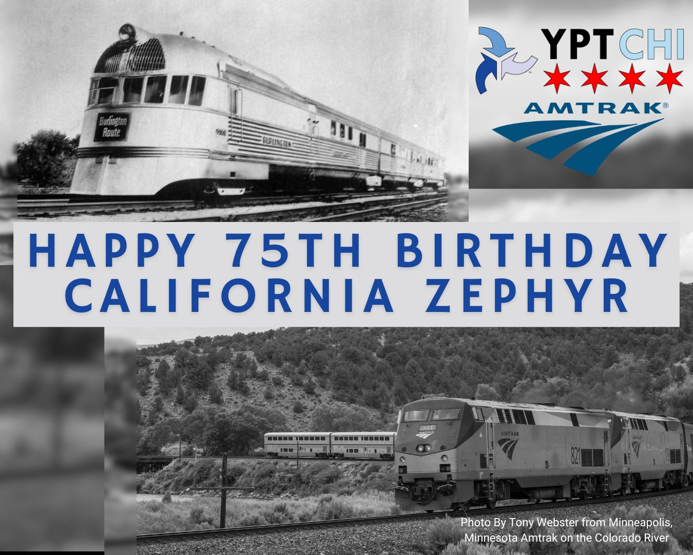 California Zephyr Logo Sharing Stories, And A View, Aboard The
