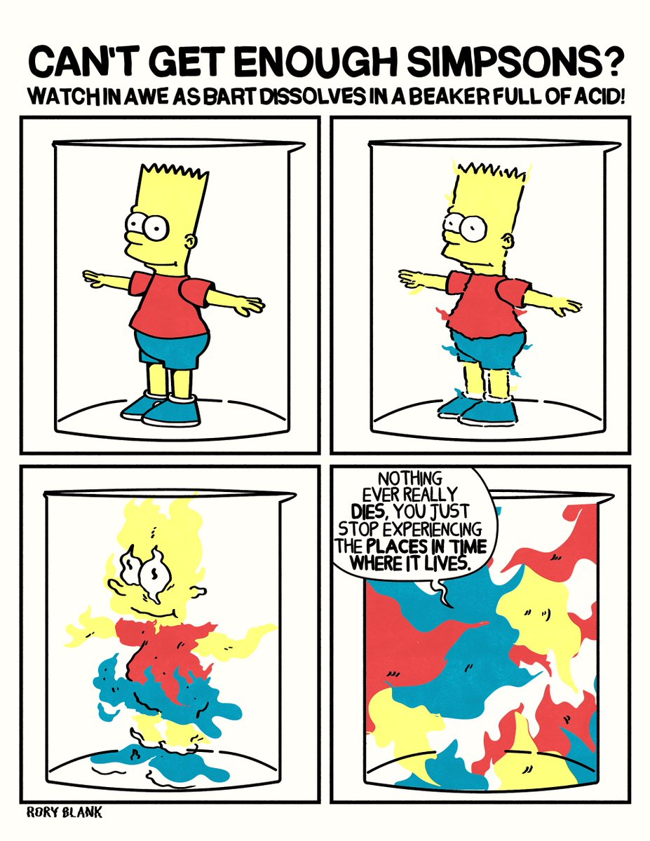 「Can't Get Enough Simpsons? 」Rory Blank (on vacation)の漫画
