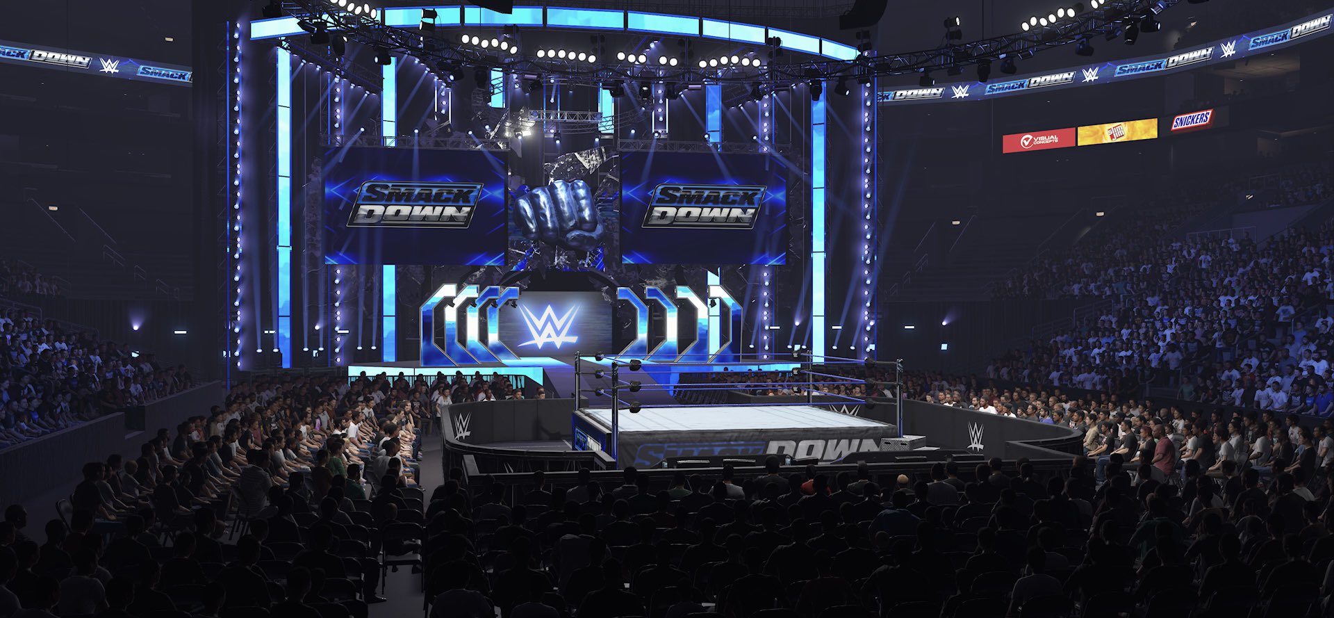 Wwe Raw Hd Arena Updated By Garymc10 On Deviantart Photo Art Print