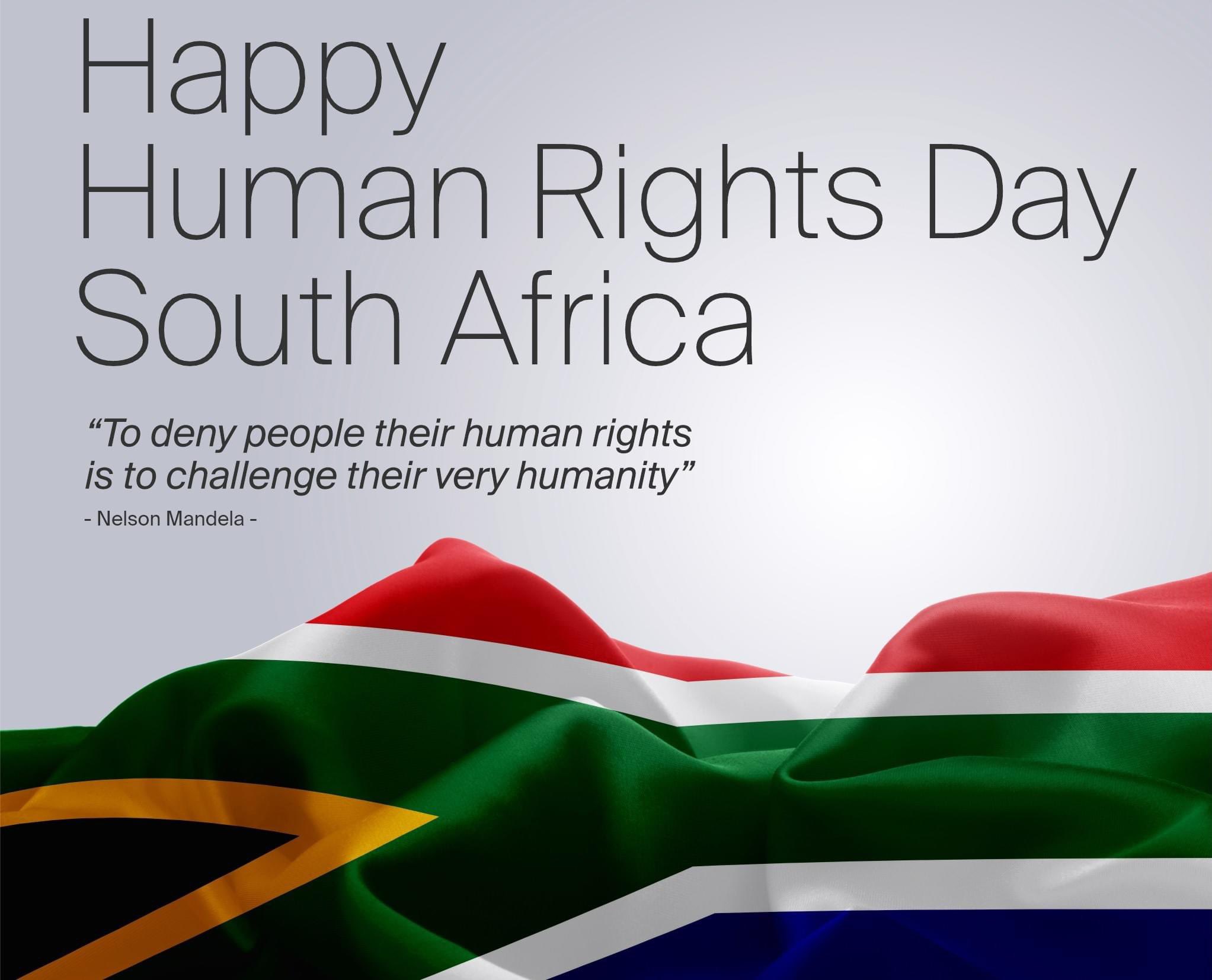 Human Rights Day South Africa SALGA On X: "Happy Human Rights Day,