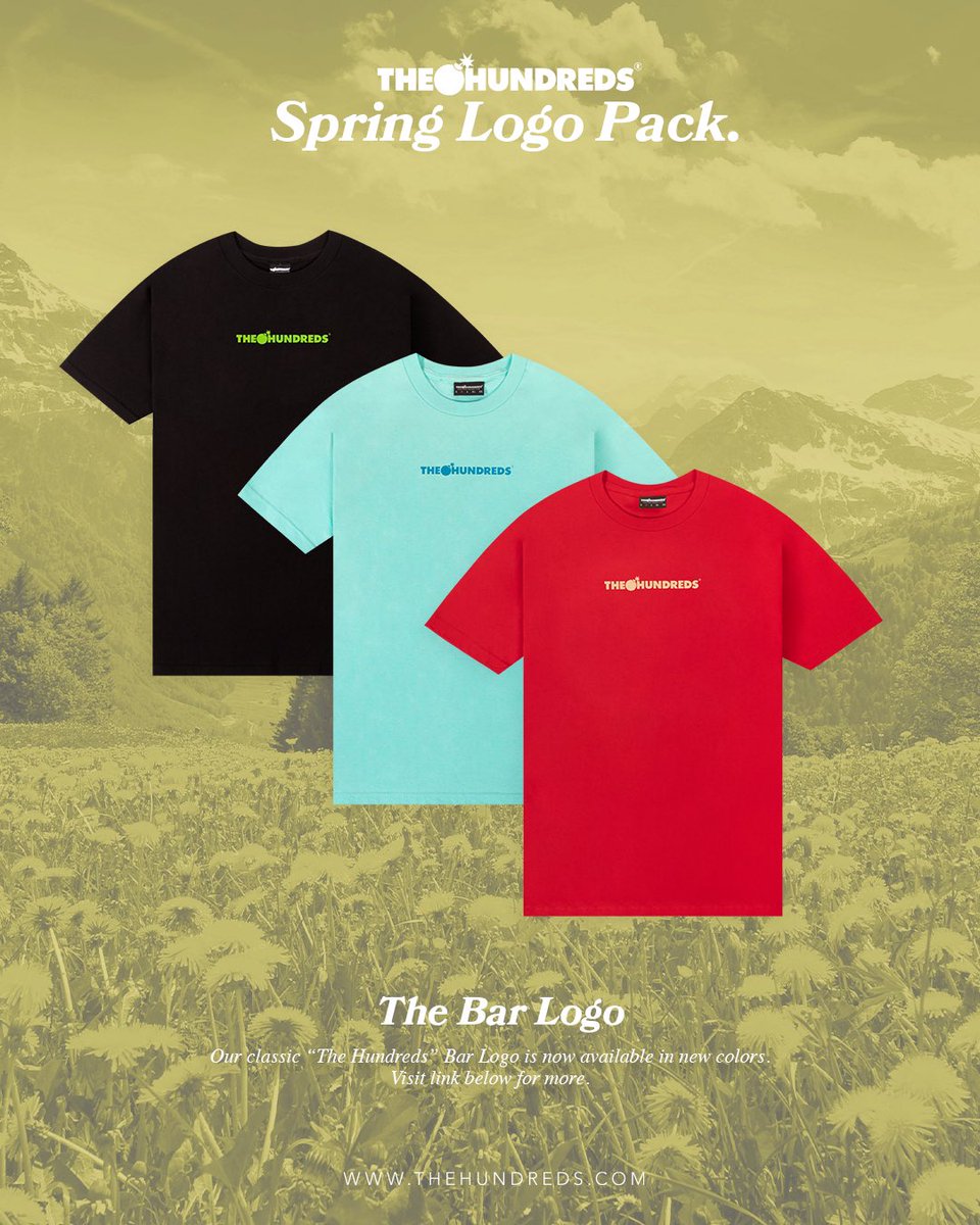 The Hundreds Logo THE HUNDREDS , FOREVER BAR LOGO / HEATHER