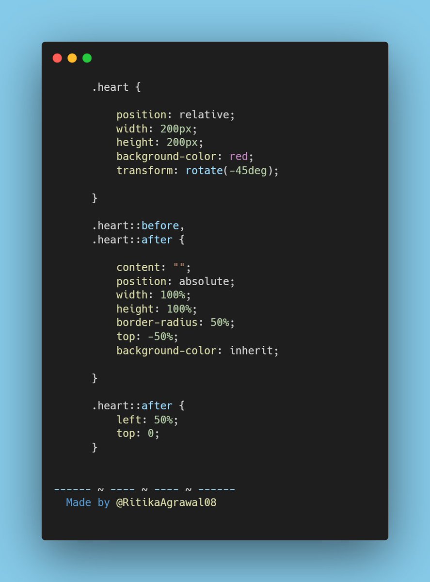 Make 15 Shapes with CSS using just a single tag! A Thread🧵⬇️ - Thread ...