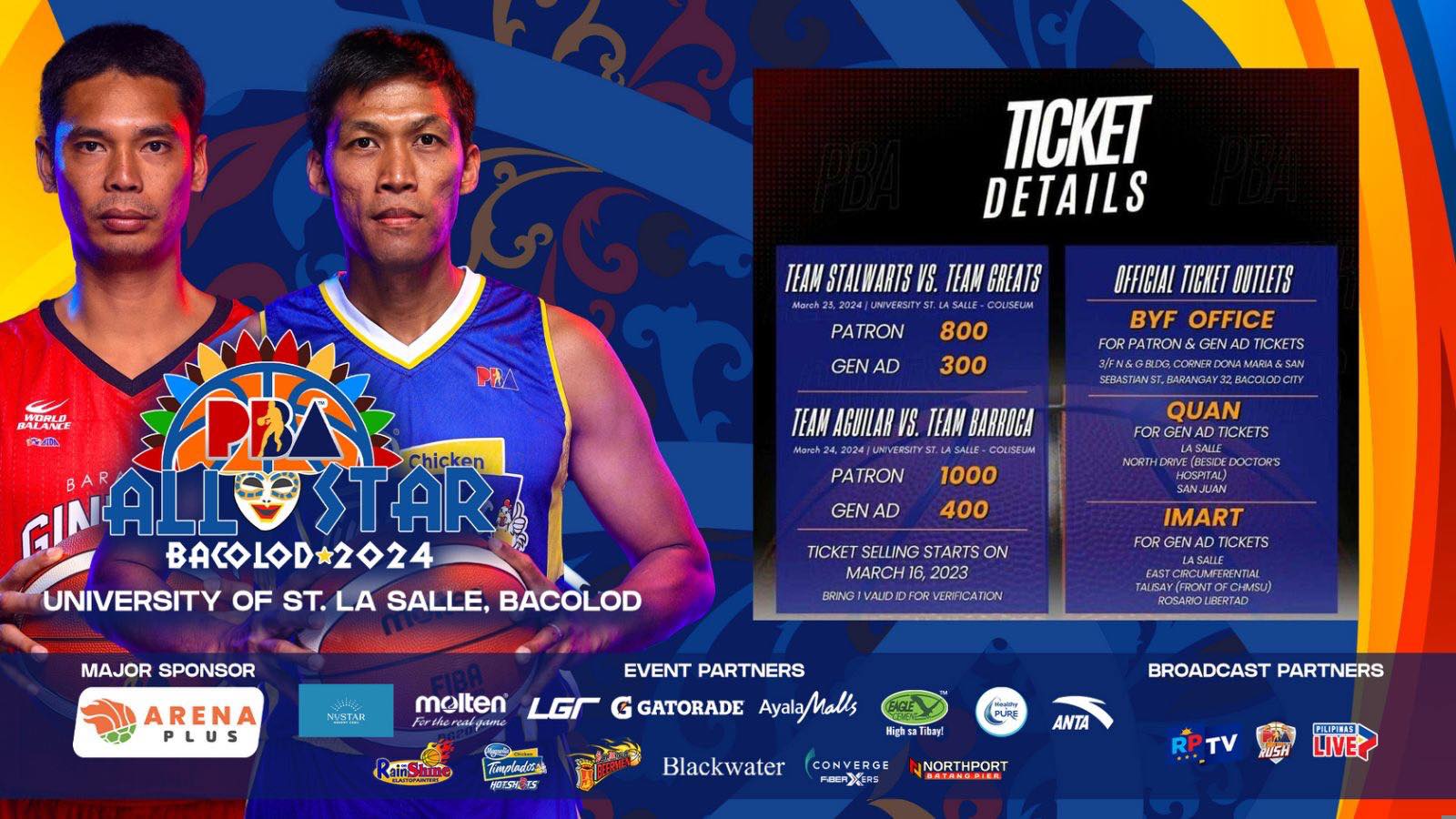 Pba All Star Logo PBA Bacolod All Star Games 2024 Bacolod City