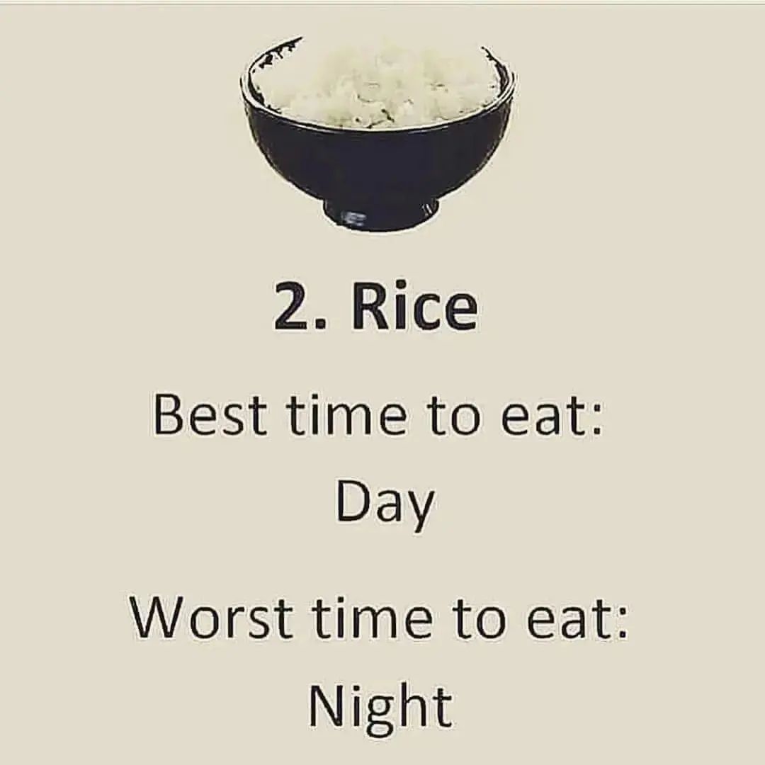 Best time to eat your foods... 1. Milk - Thread from Life Pad @The_Life ...