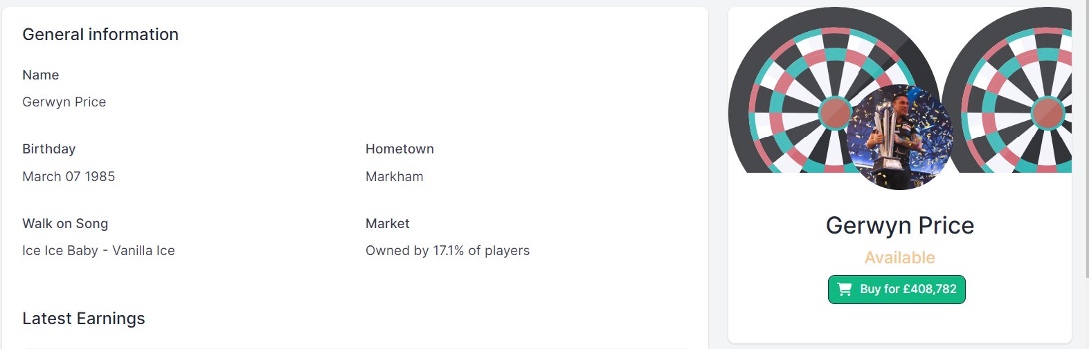 Fantasy Darts League: Dominate the Oche
