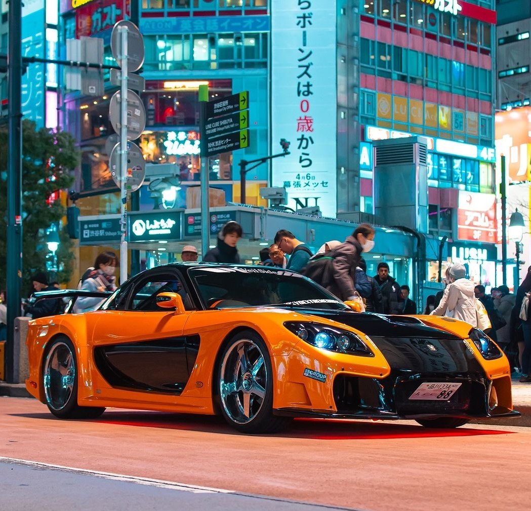 Green Mazda Rx7 Wallpaper Rate This RX7 1 10! 🩵 Featuring Veilside