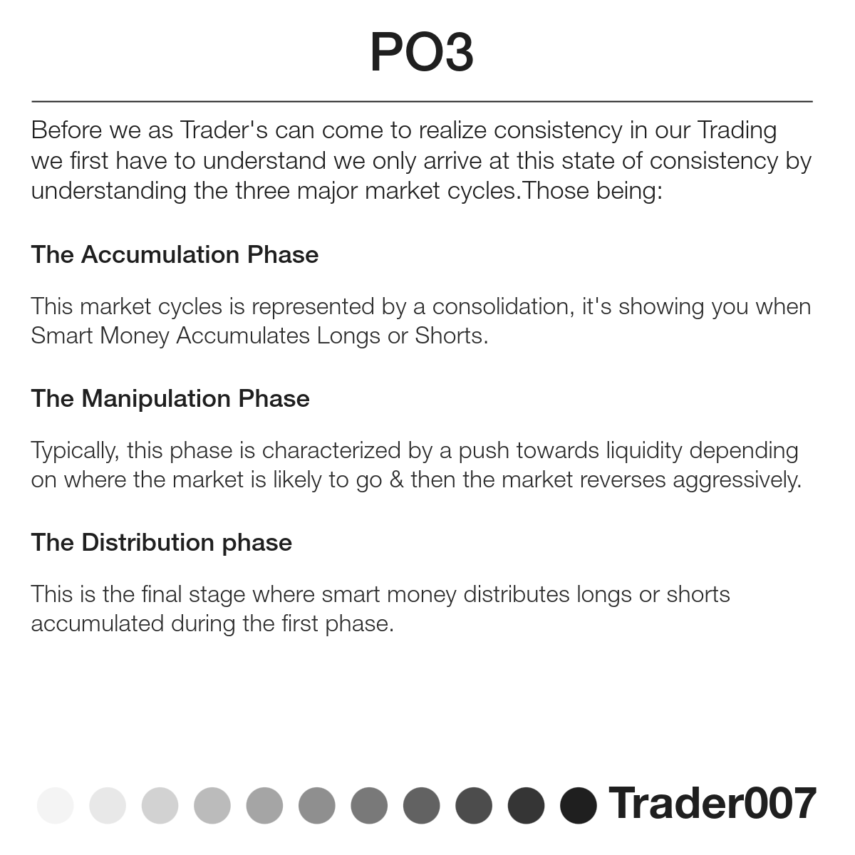 PO3 - Power of Three ⚜️ - Understanding Market Cycles & AMD All Credits ...