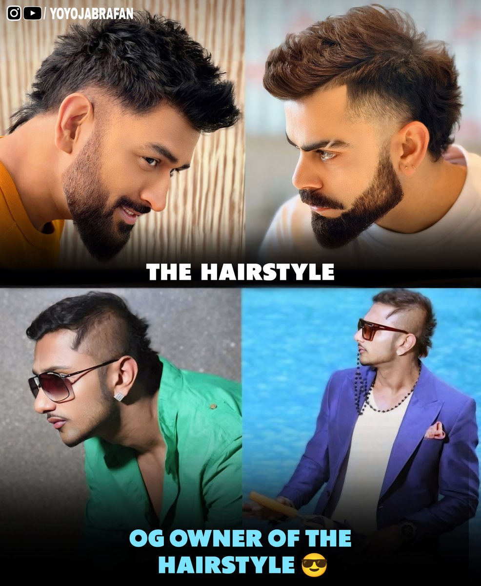 Yo Yo Honey Singh Hairstyle 2024