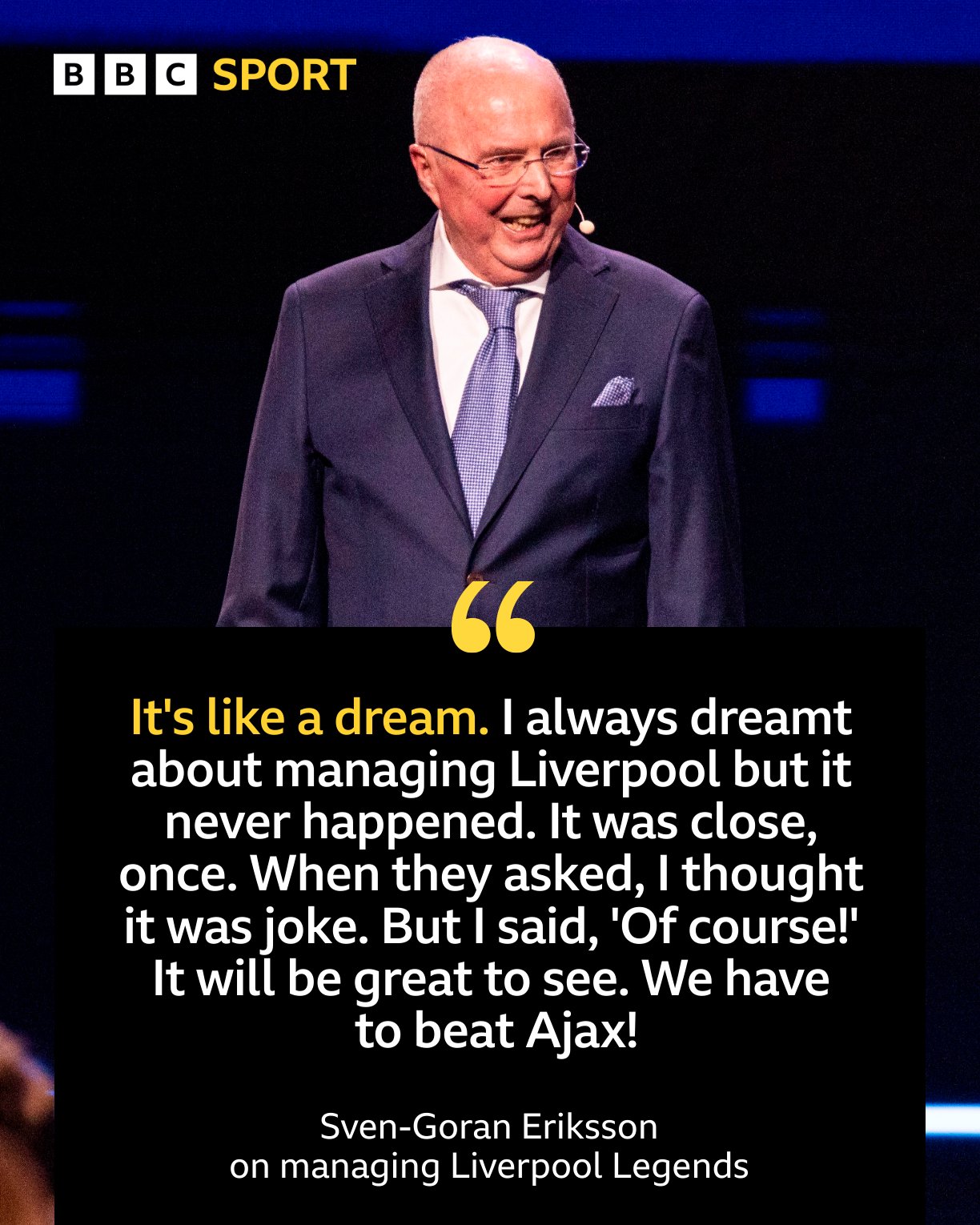 Sven Goran Eriksson Quotes