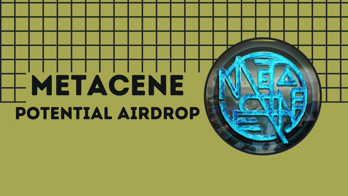 MetaCene Potential Airdrop🪂🪂 • Backed By Binance • Raised: $15M • Costs ...