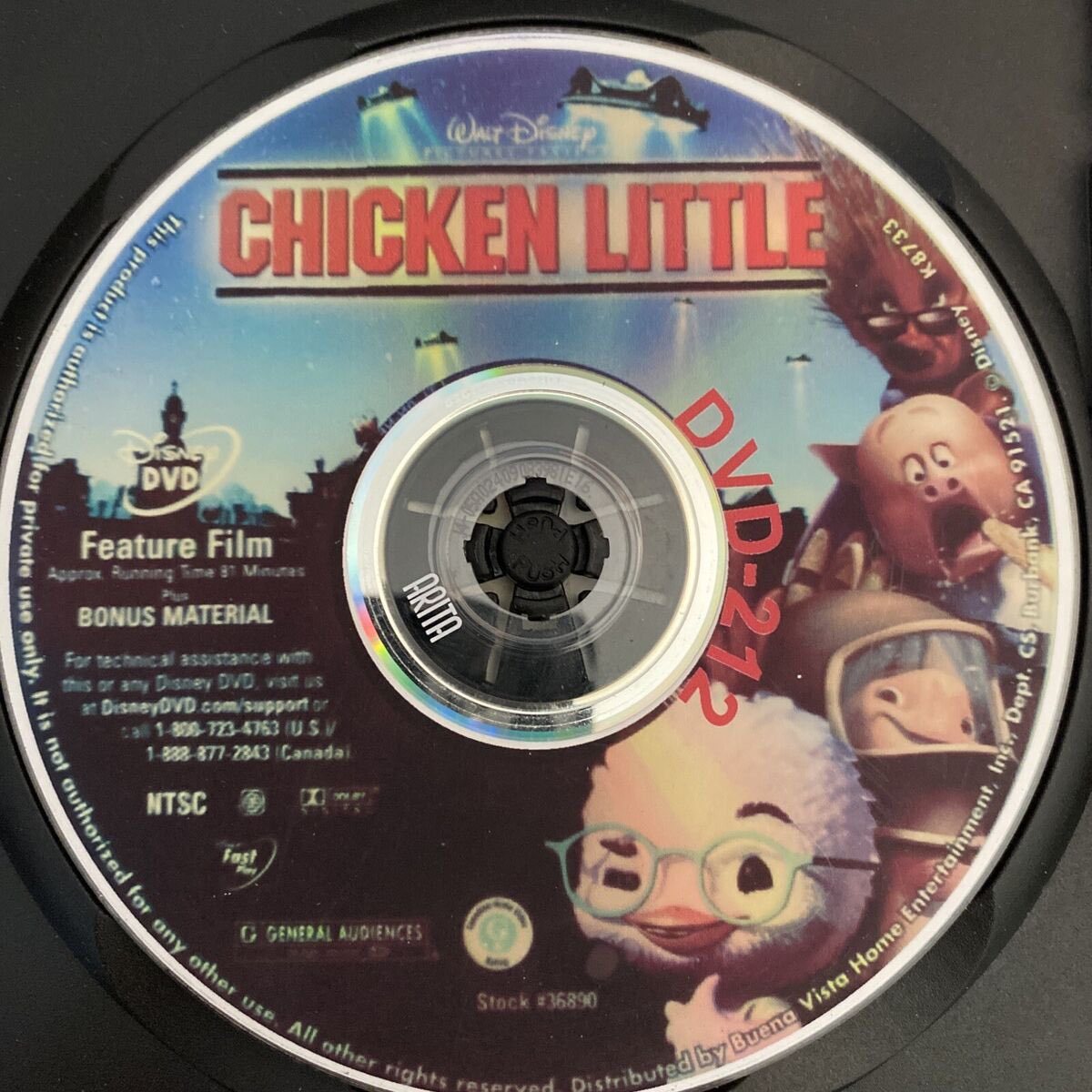 Chicken Little Dvd Cover