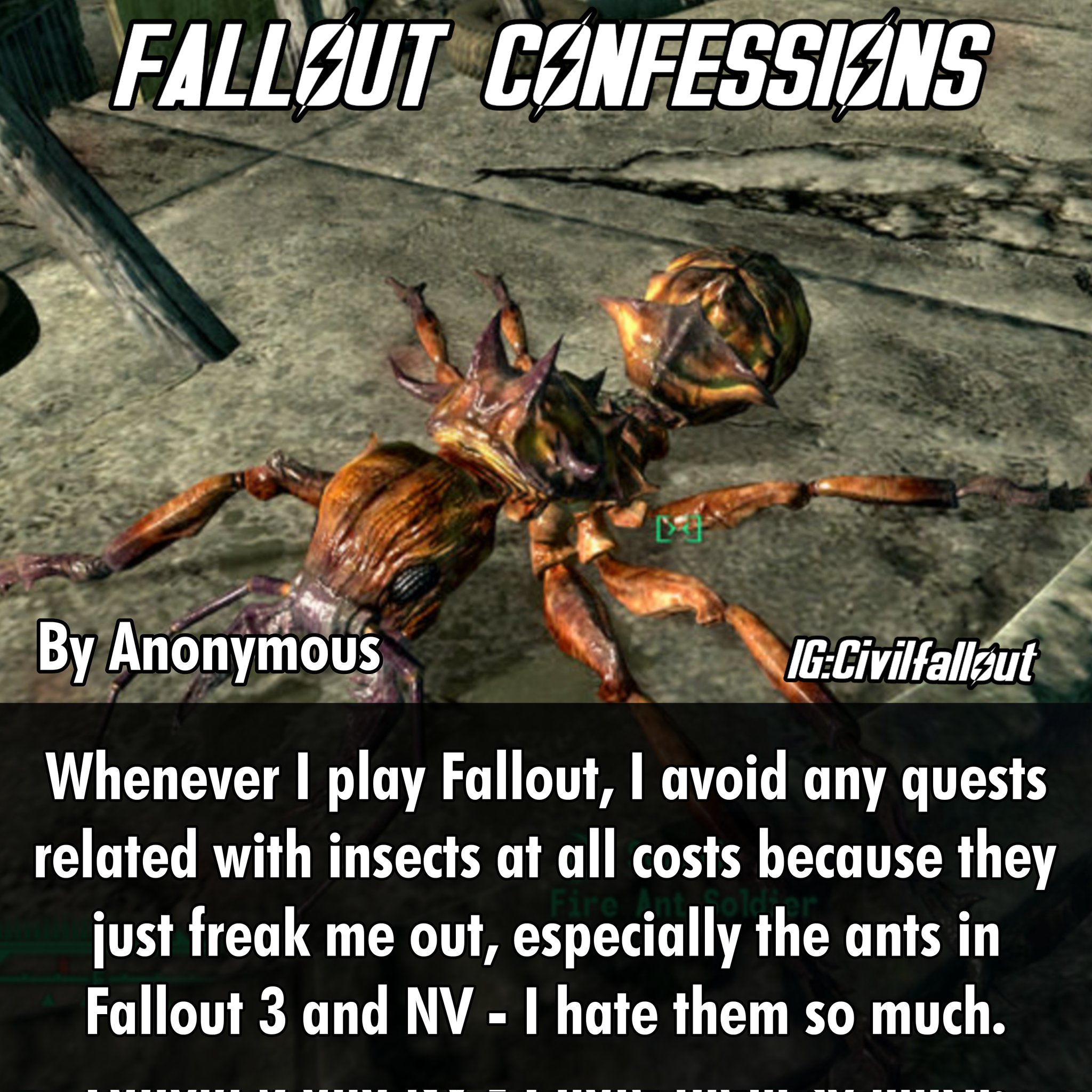 Fire Ant Queen Fallout 3