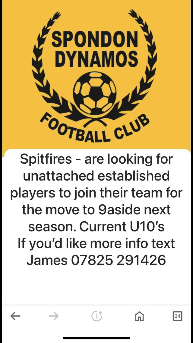 Spondon Dynamos Logo WE ARE DYNAMOS"